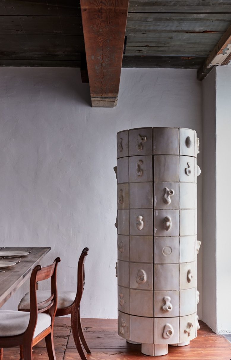 Ceramic Bar Cabinet | Anna Karlin