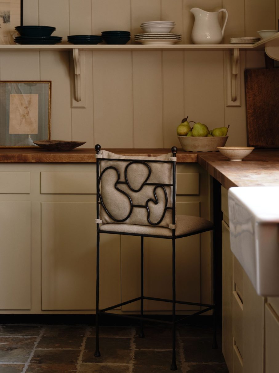 Wrought Iron Counter Stools | Anna Karlin